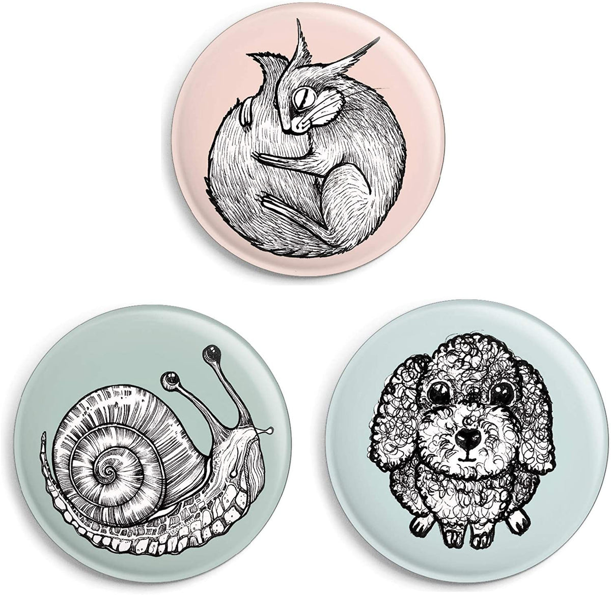 Magnet Set - Toaster - Dm 56mm - LIGARTI Tiermanufaktur